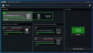 StoreMI 2.0(AMD): 設定與NVMe/SATA SSD實測 » Patti Blog